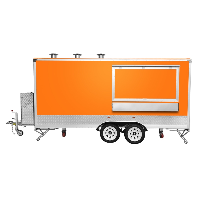 Custom-food trailer food truck catering trailer