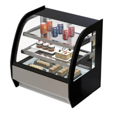 Mini table top cake showcase warmer/cooler chiller cake showcase chiller