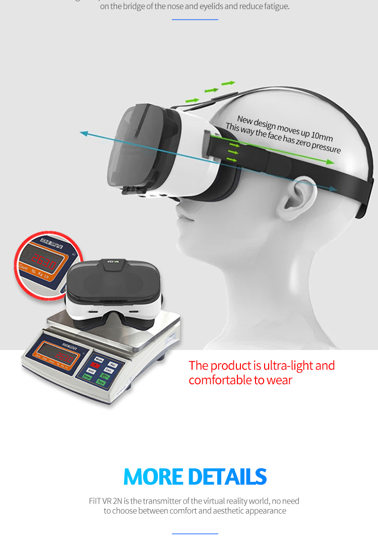 Custom Logo Available Mobile VR Headsets gaming 3D Box Glasses vr ...