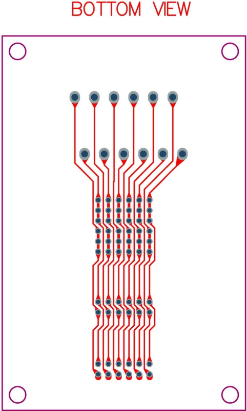 CZH-LABS DIN Rail Mount Dual IDC-12 Pitch 2.0mm Male Header Interface ...