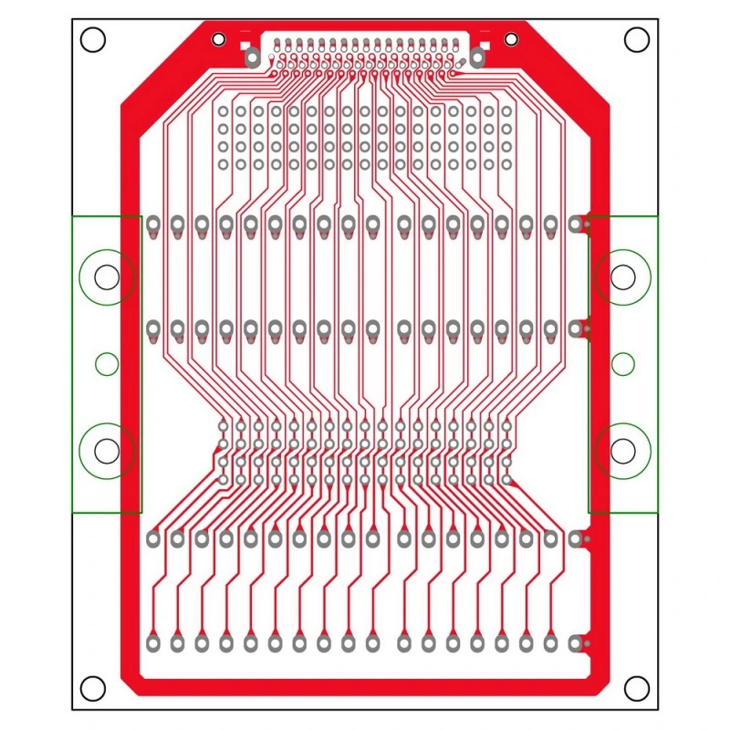 CZH-LABS DIN Rail Mount 68-Pin VHDCI DSUB SCSI-5 Screw Terminal Block ...