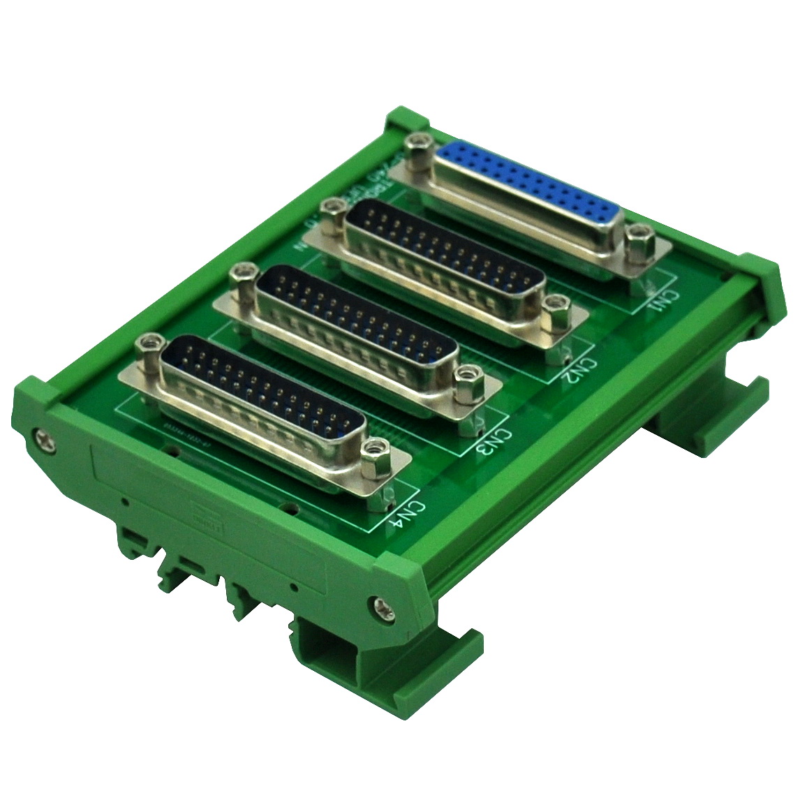 ELECTRONICS-SALON DIN Rail Mount DB25 1 Female 3 Male Buss Board, DB-25 ...