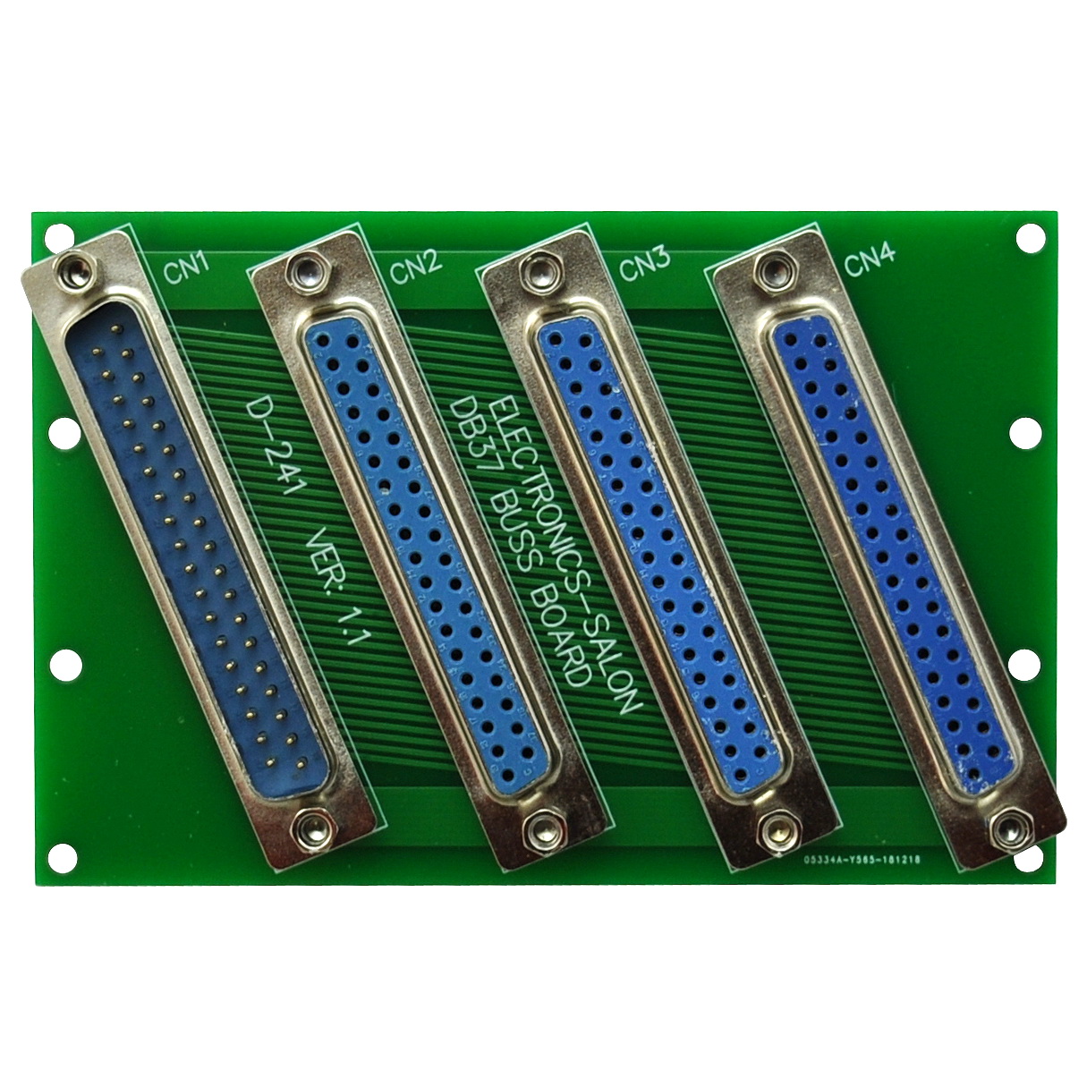 ELECTRONICS-SALON Panel Mount DB37 1 Male 3 Female Buss Board, DB-37 ...