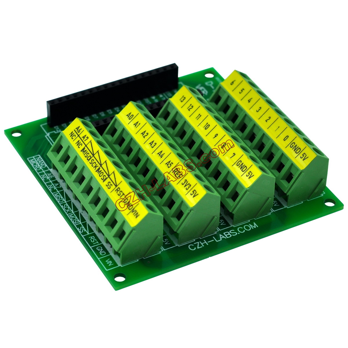 Screw Terminal Block Breakout Module Board for Arduino NANO/MICRO.