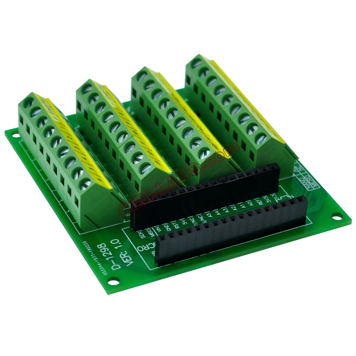 Screw Terminal Block Breakout Module Board for Arduino NANO/MICRO.