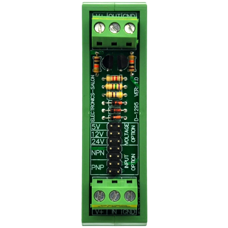 Slim DIN Rail Mount NPN to PNP / PNP to NPN Sensor Logic Signal ...