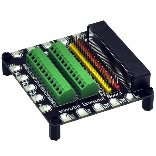 Edge Connector IO Breakout Board For BBC micro:bit, Microbit Breakout ...