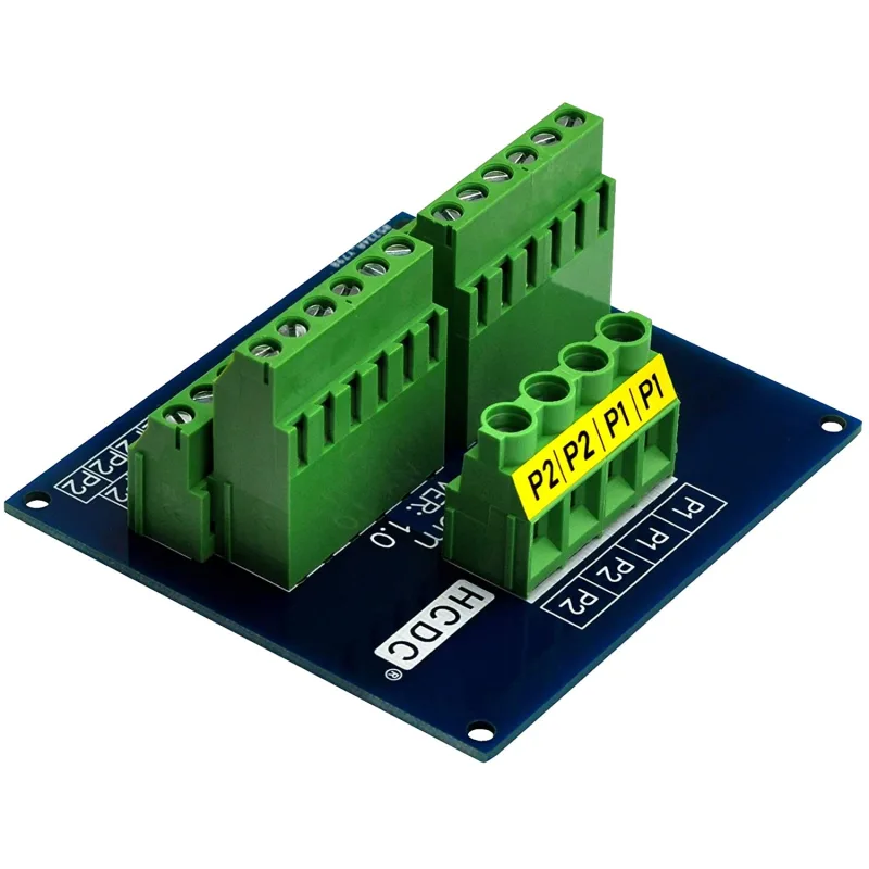 2x12 Position 40A 250V Screw Terminal Block Distribution Module Board