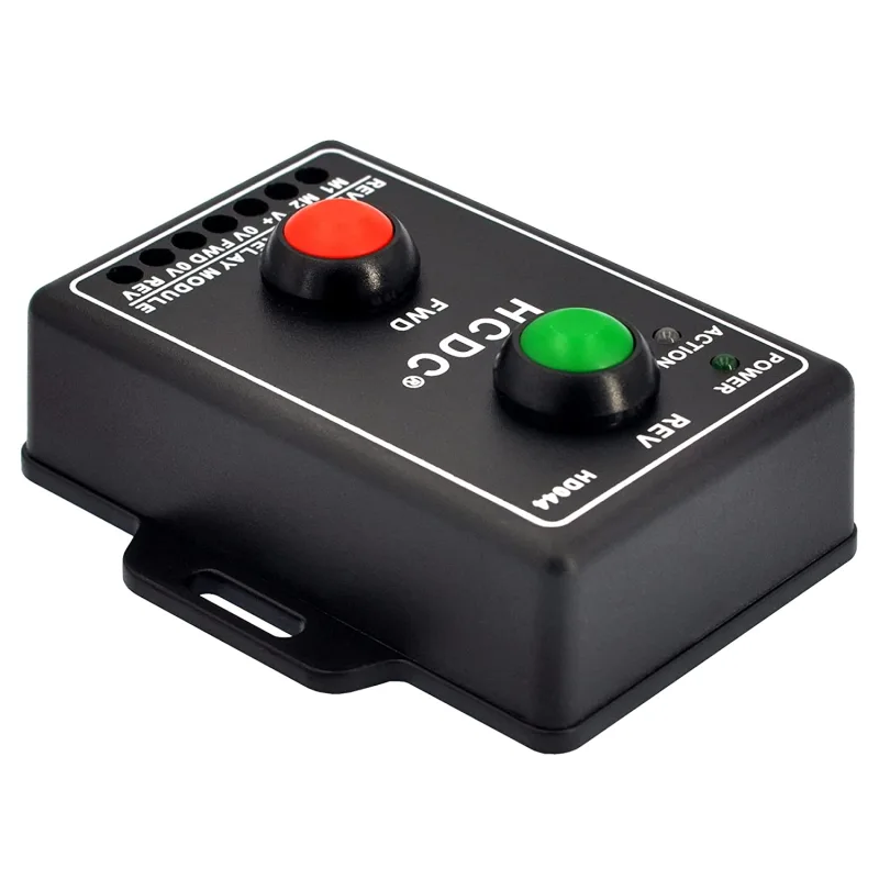 DC12V 10Amp Forward and Reverse Relay Module for Motor/Linear Actuator ...