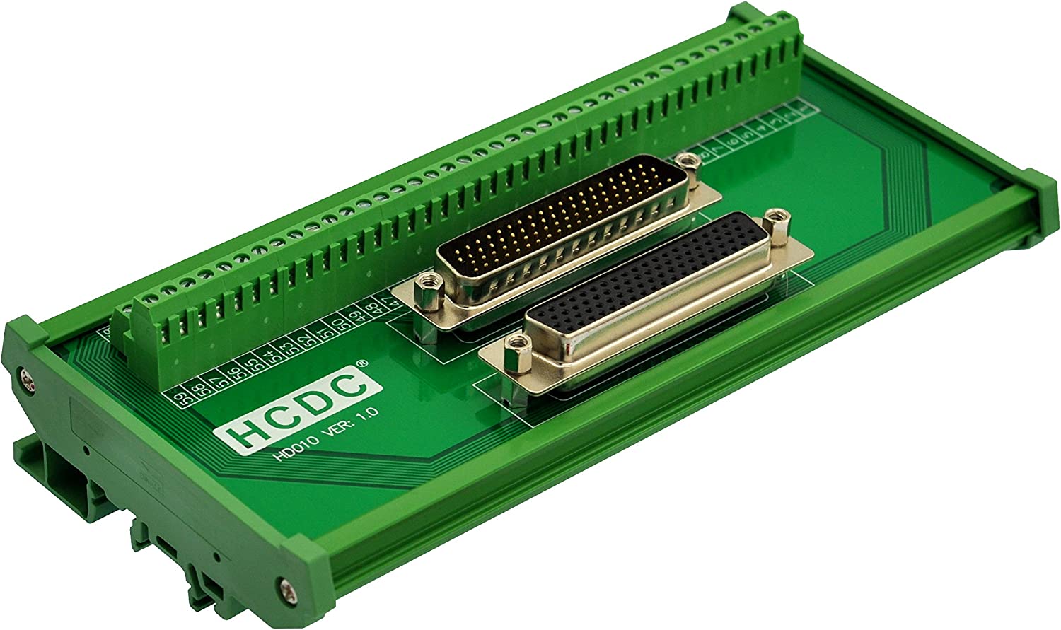 DIN Rail Mount D-SUB Male-Female Interface Module Terminal Block ...