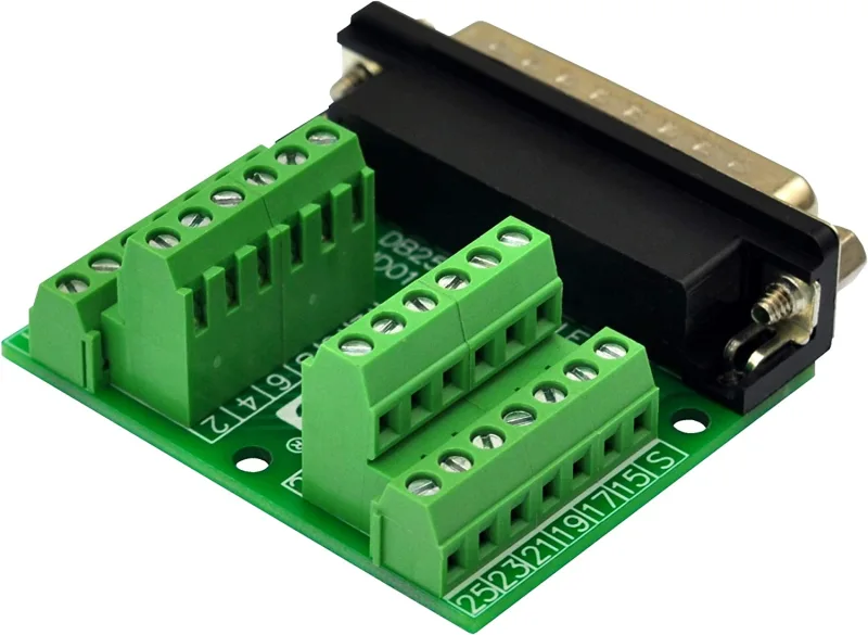 Slim Right Angle D-SUB Header Breakout Board Terminal Block DSUB ...