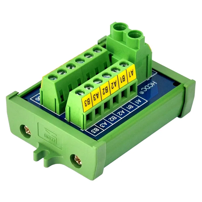 Screw Mount 30Amp 48V 2x6 Position Screw Terminal Block Distribution Module