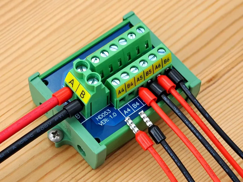 Screw Mount 30Amp 48V 2x6 Position Screw Terminal Block Distribution Module