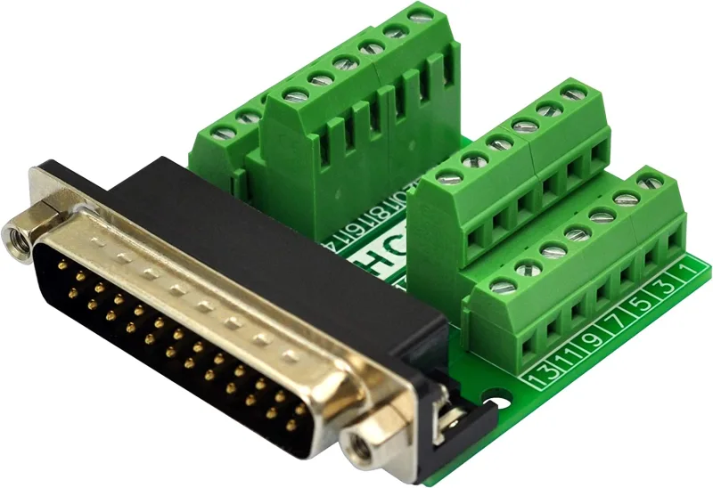 Slim Right Angle D-SUB Header Breakout Board Terminal Block DSUB ...