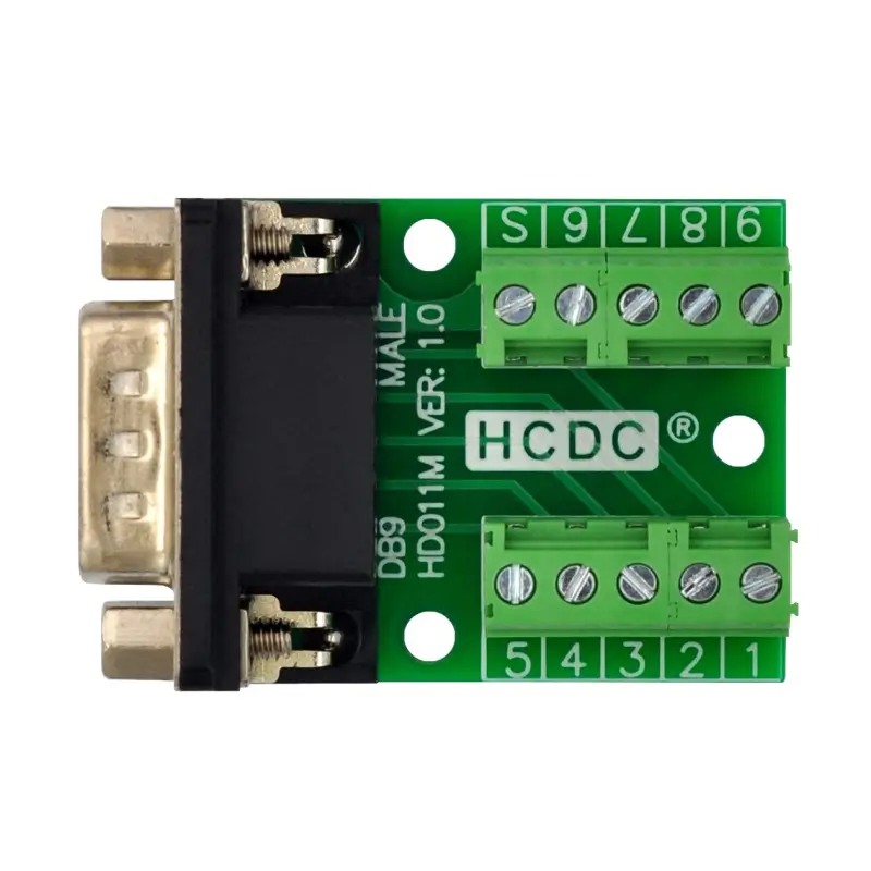 Slim Right Angle D-SUB Header Breakout Board Terminal Block DSUB ...