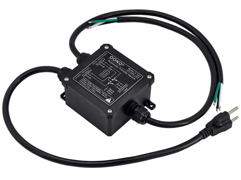 AC120V 15A Automatic Transfer Switch, ATS Auto Transfer Switch, OONO F-1051