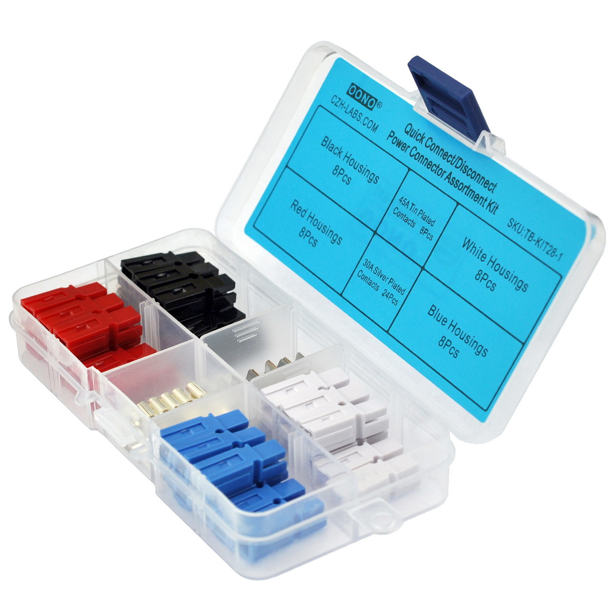 20 Pairs 30/45A Powerpole Connector Plug Assortment Kit