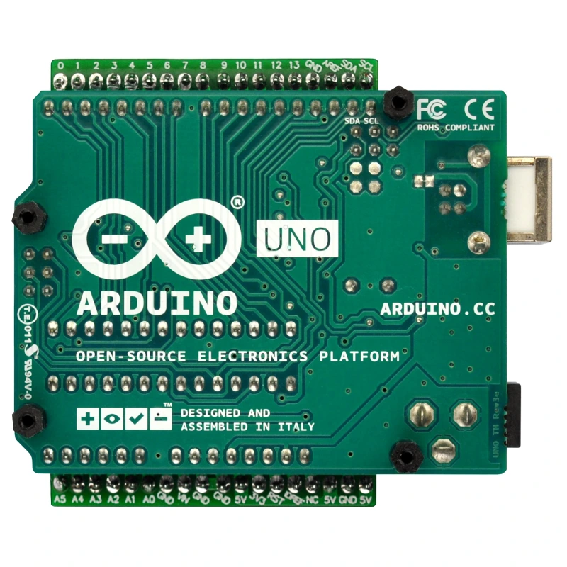 Ultra Small Gpio Terminal Block Breakout Board Module For Arduino Uno R3