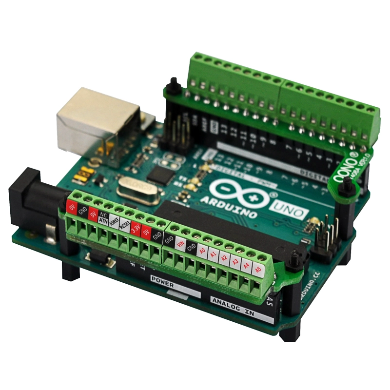 Ultra Small Gpio Terminal Block Breakout Board Module For Arduino Uno R3