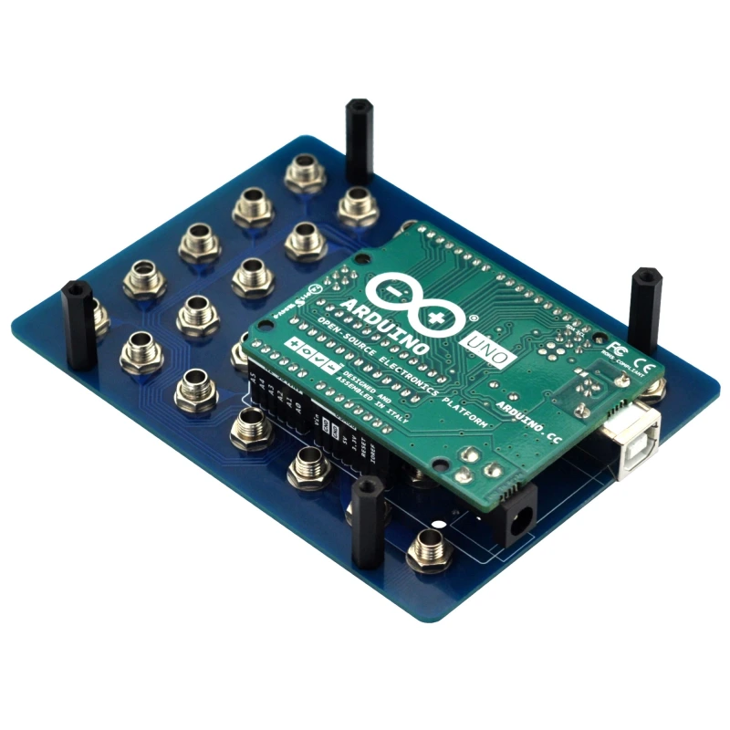 Banana Socket GPIO Breakout Board for Arduino UNO R3