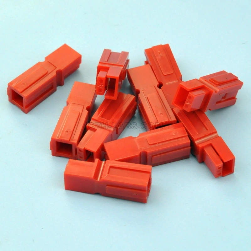 Powerpole PP15-45 Standard Red Housing, Compatible with Anderson 1327.