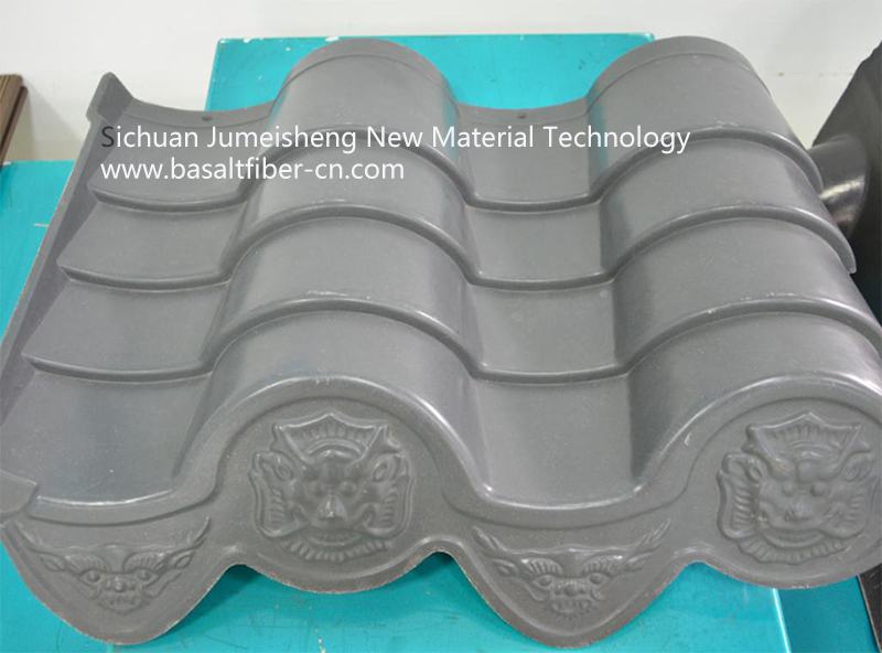 Basalt fiber house tile,Basalt material,Basalt tile