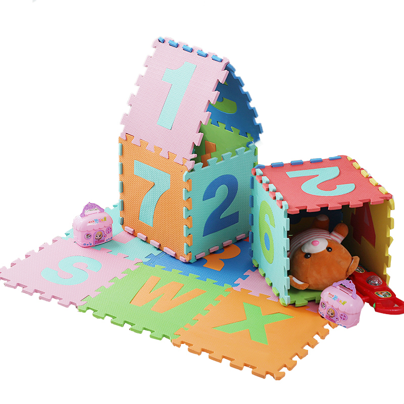 Soft and Safety EVA Kids ABC Mat for Learning EVA Interlocking Foam ...