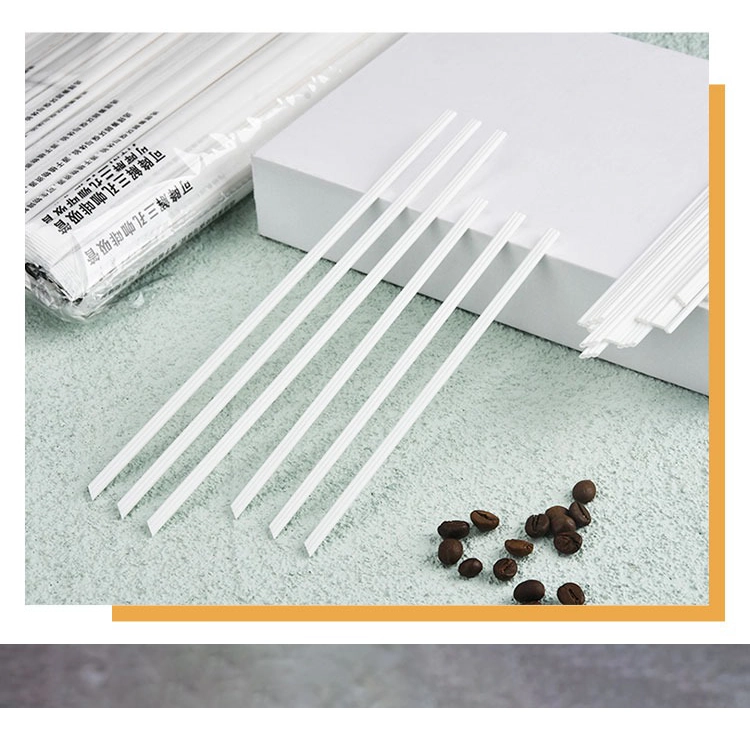 Hot drink straw