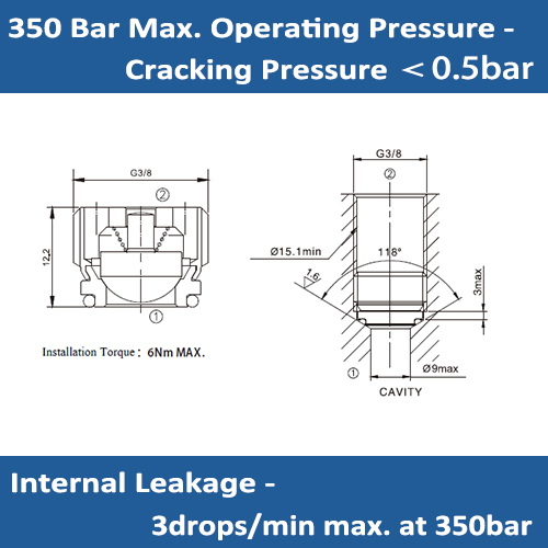 Embedded Tubular Check Valves