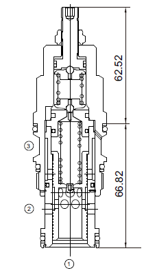 SUN PBHB Pilot-operated, pressure reducing valve