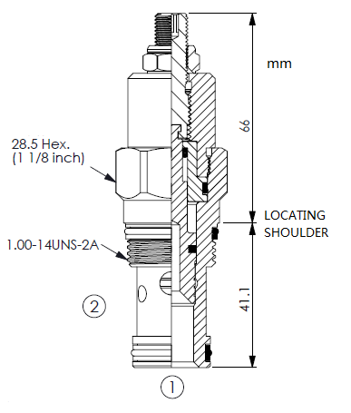 SUN NFDD Fully adjustable needle valve