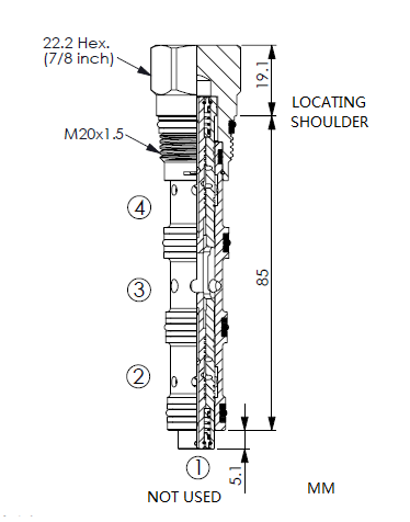 SUN FSBS High accuracy synchronizing, flow divider-combiner valve