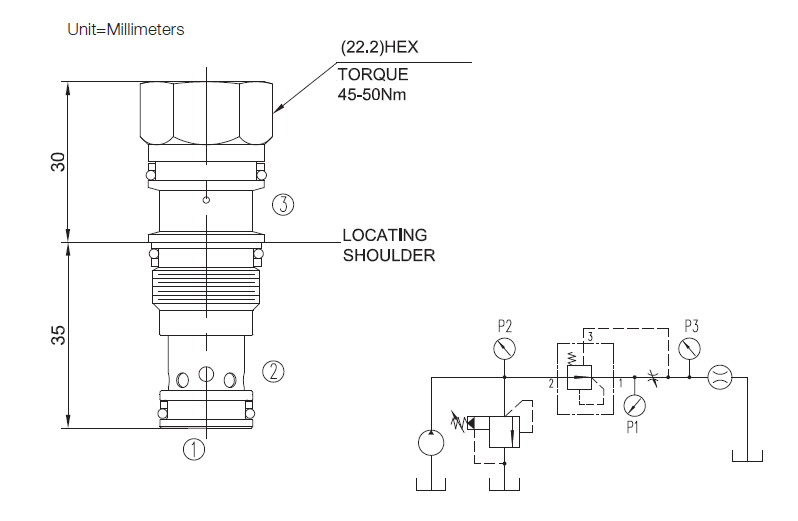 SUN LPDC Normally open, modulating element