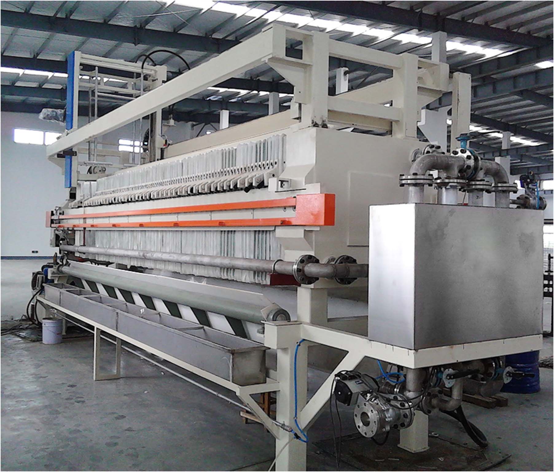 Calculation method for selection of filter press