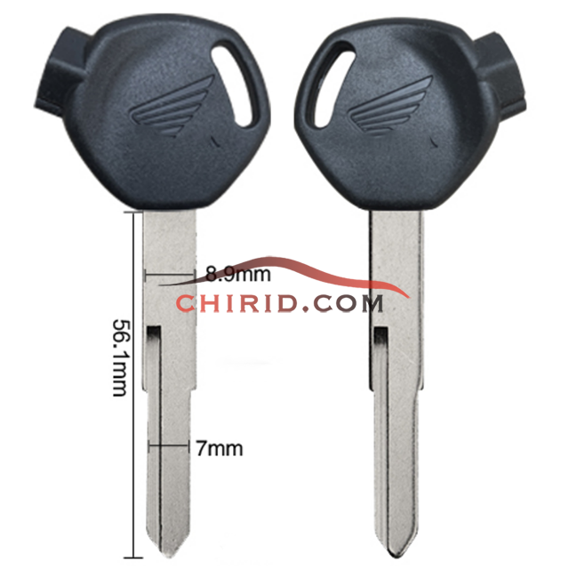 Honda motorcycle key blank with right blade Please choose which color ...