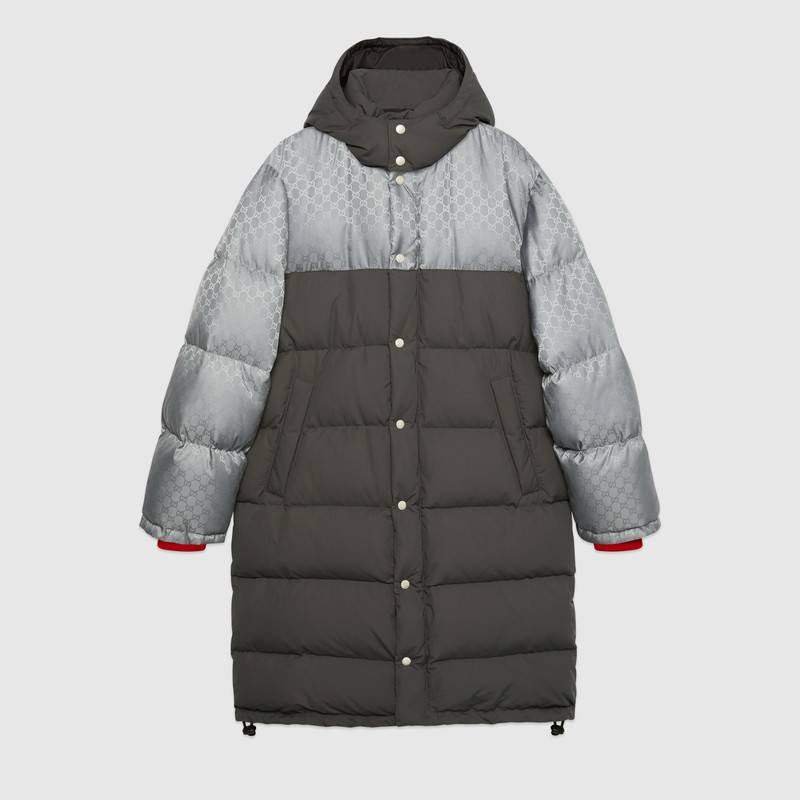 PADDING JACKET WITH CHEST PRINTING,Padding Jacket