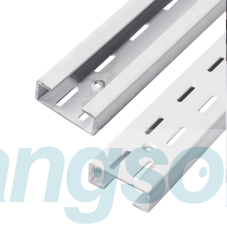 Metal AA column shelfstandardsatin /upright post for hanging brackets ...