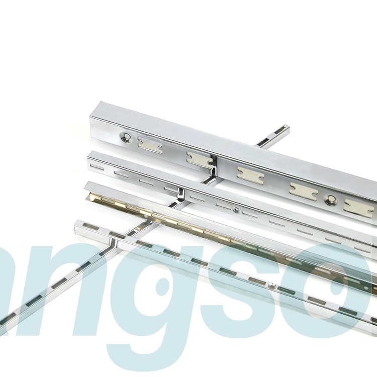 Metal AA column shelfstandardsatin /upright post for hanging brackets ...