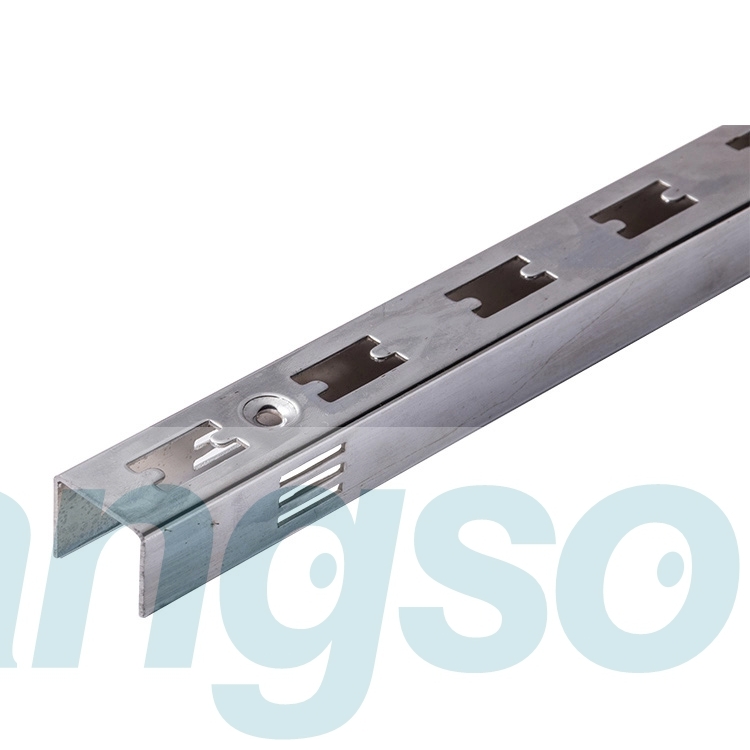 Metal AA column shelfstandardsatin /upright post for hanging brackets ...