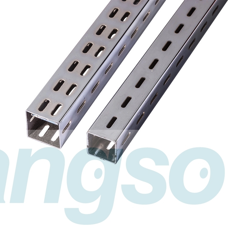 Metal AA column shelfstandardsatin /upright post for hanging brackets ...