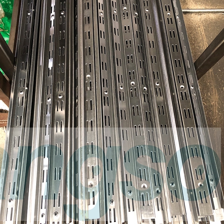 Metal AA column shelfstandardsatin /upright post for hanging brackets ...