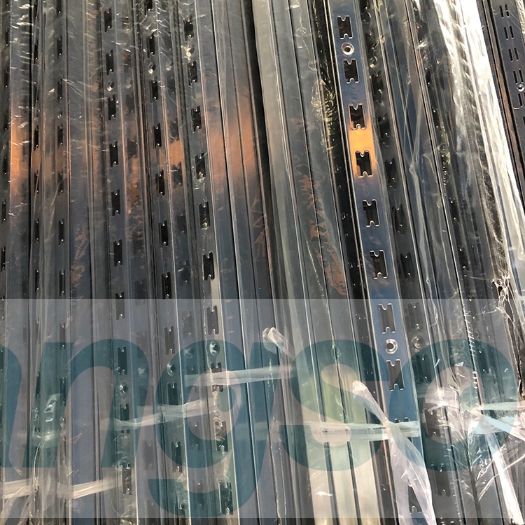 Metal AA column shelfstandardsatin /upright post for hanging brackets ...