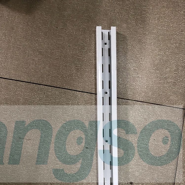 Metal AA column shelfstandardsatin /upright post for hanging brackets ...
