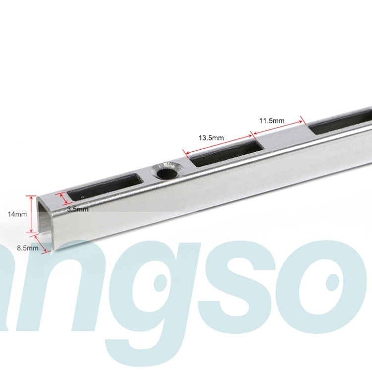 Metal AA column shelfstandardsatin /upright post for hanging brackets ...