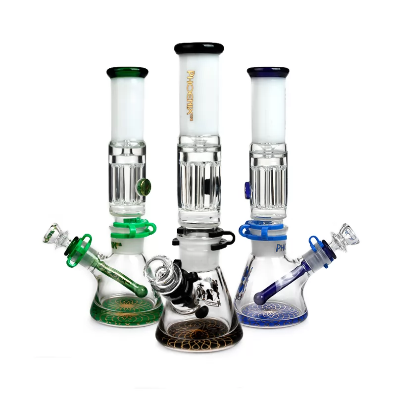 PHOENIX STAR Freezable Coil Reinforced 8 Arm Pillar Perc 12''