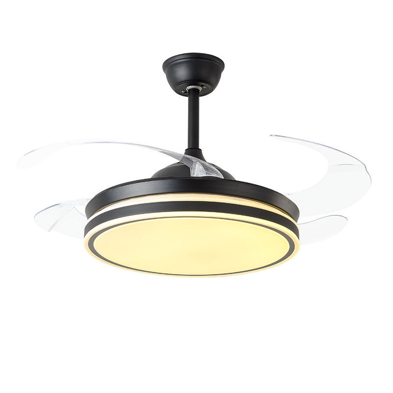 【SRFSD20291】Modern Compact invisible fan light dining room table remote ...