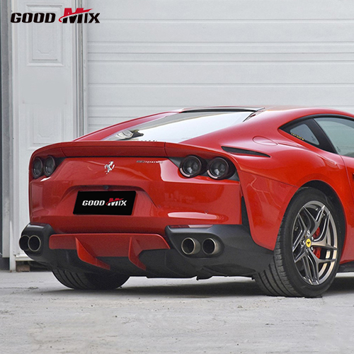 Ferrari 812 OEM Style 款干碳纤维后包角,812