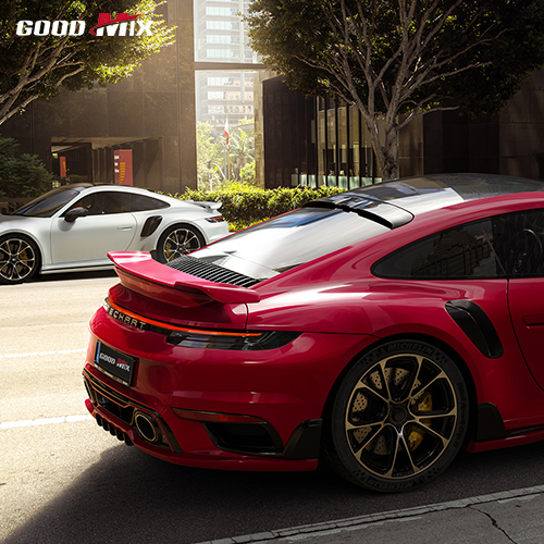 Porsche 992 Turbo S Techart Style Rear Diffuser,992 Turbo S