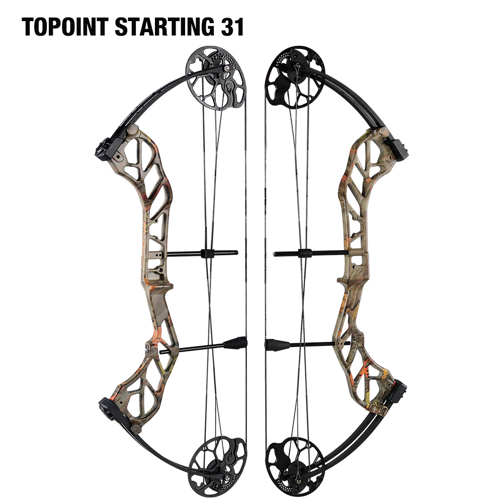 TOPOINT ARCHERY Starting 31 Hunting Compound Bow for Beginner ...