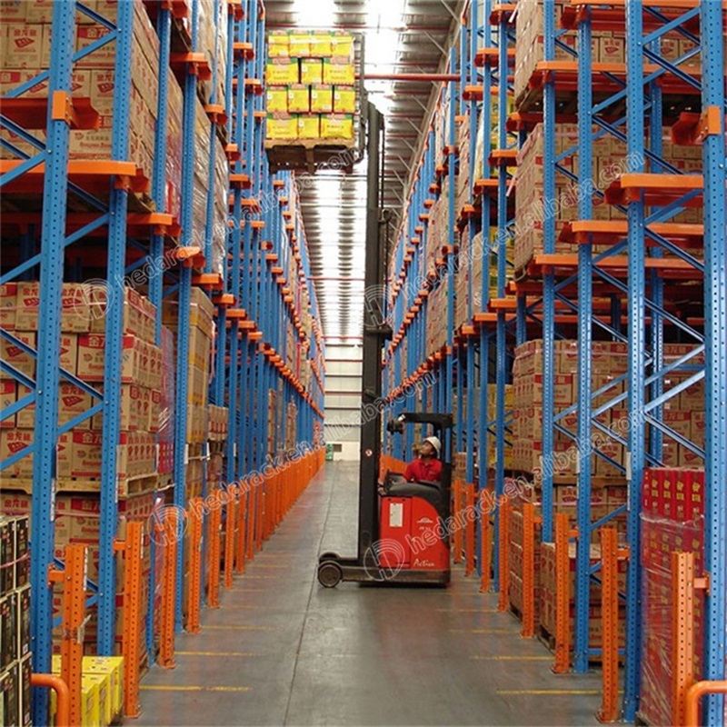 Customized Warehouse Q235-Cold Rolled Steel Drive-in Pallet Racking ...
